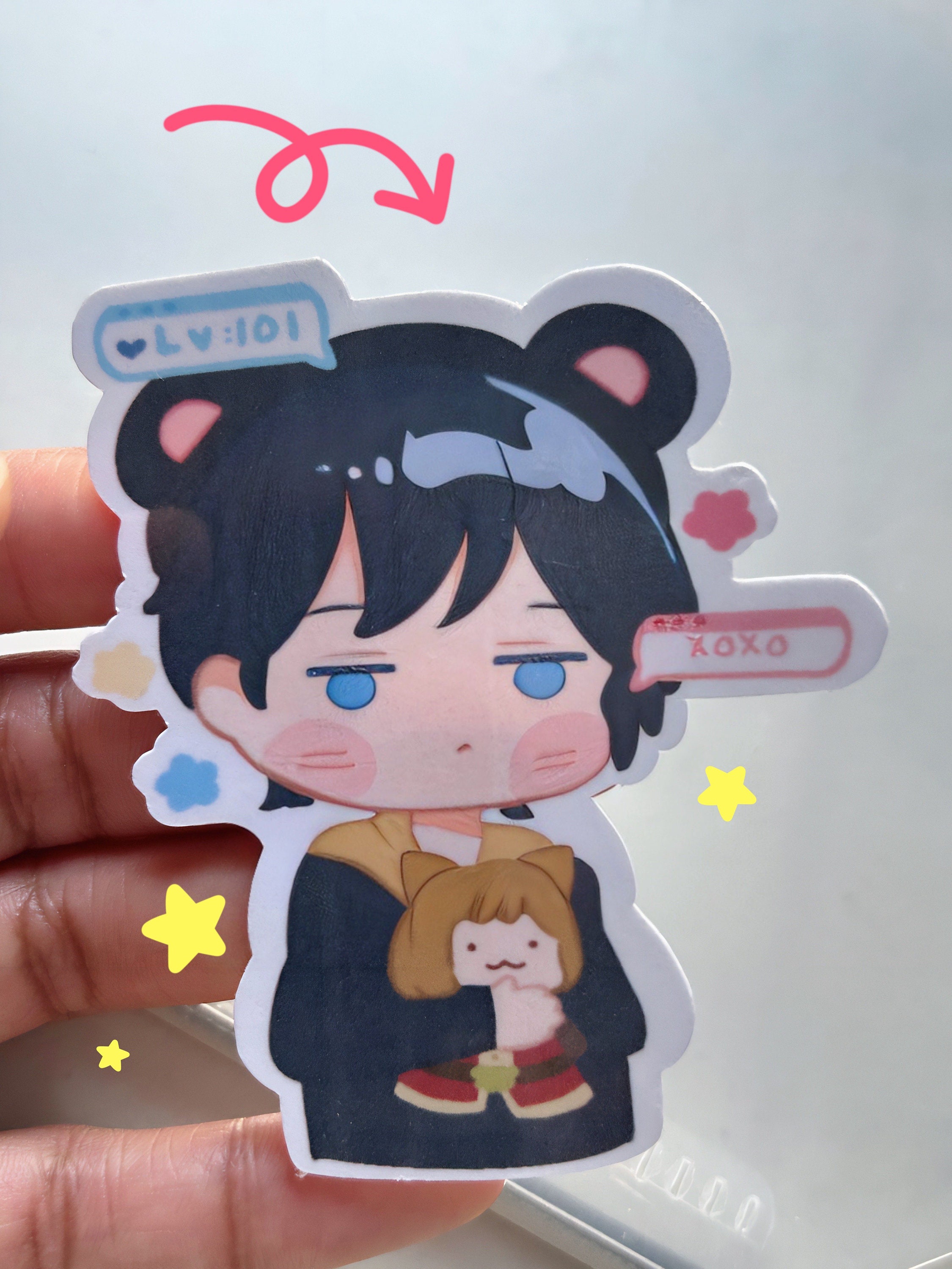 Yamada Kun at Lv999 Akane & Yamada Stickers - Etsy