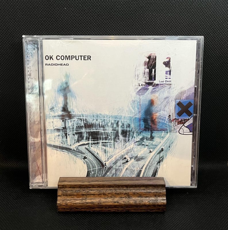 Handcrafted Wood CD Now Playing Display Stand - Etsy