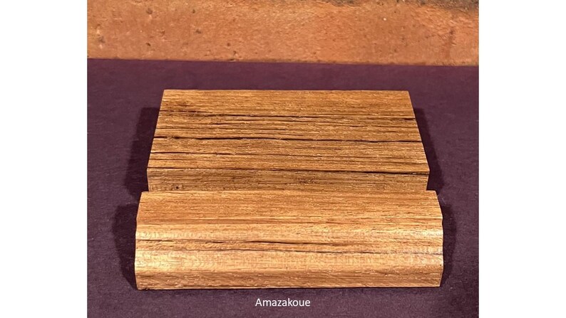 Exotic Wood Trading Card Display Stand - Etsy