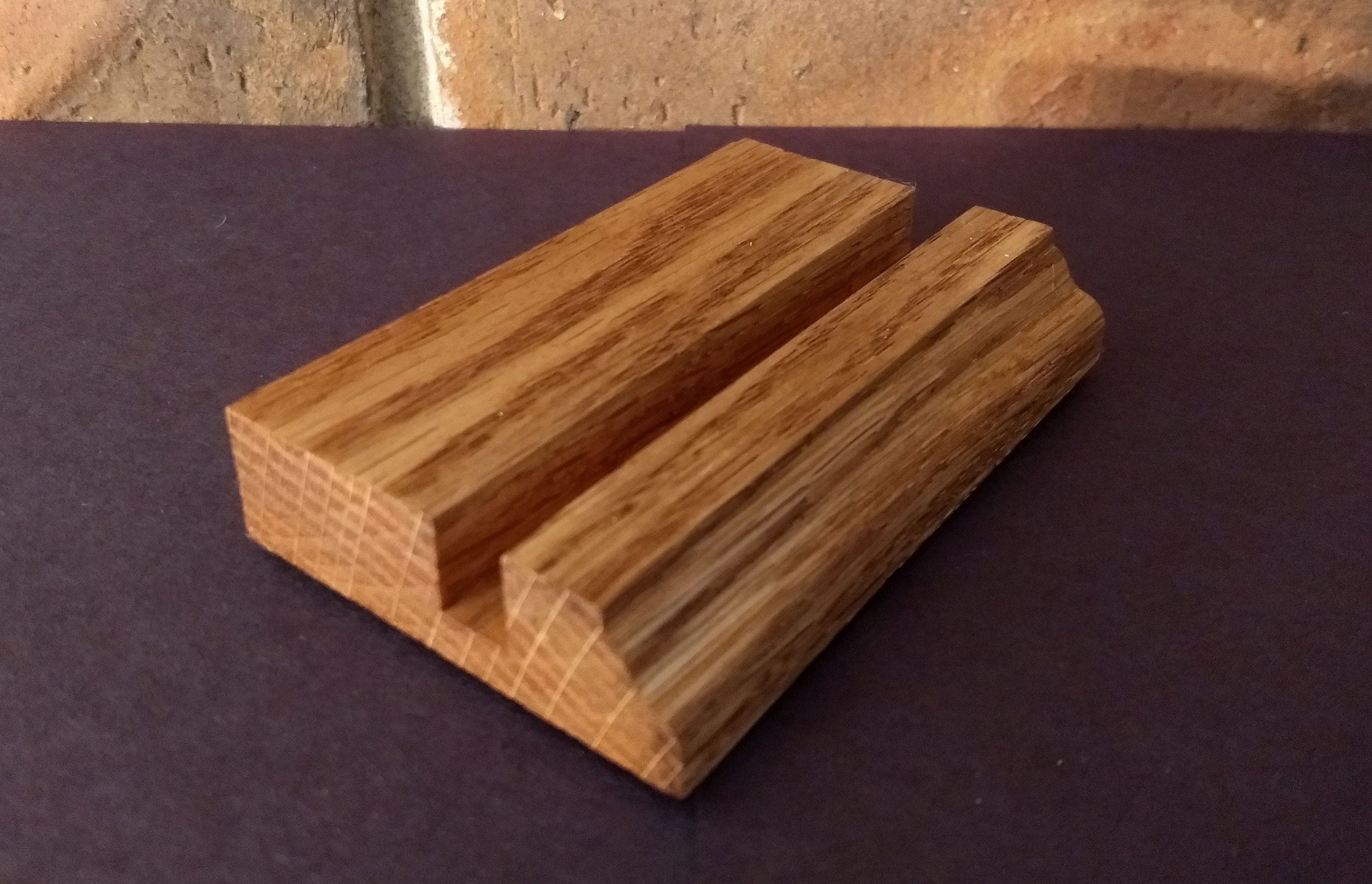 Handcrafted Trading Card Display Stand With Natural Finish - Etsy