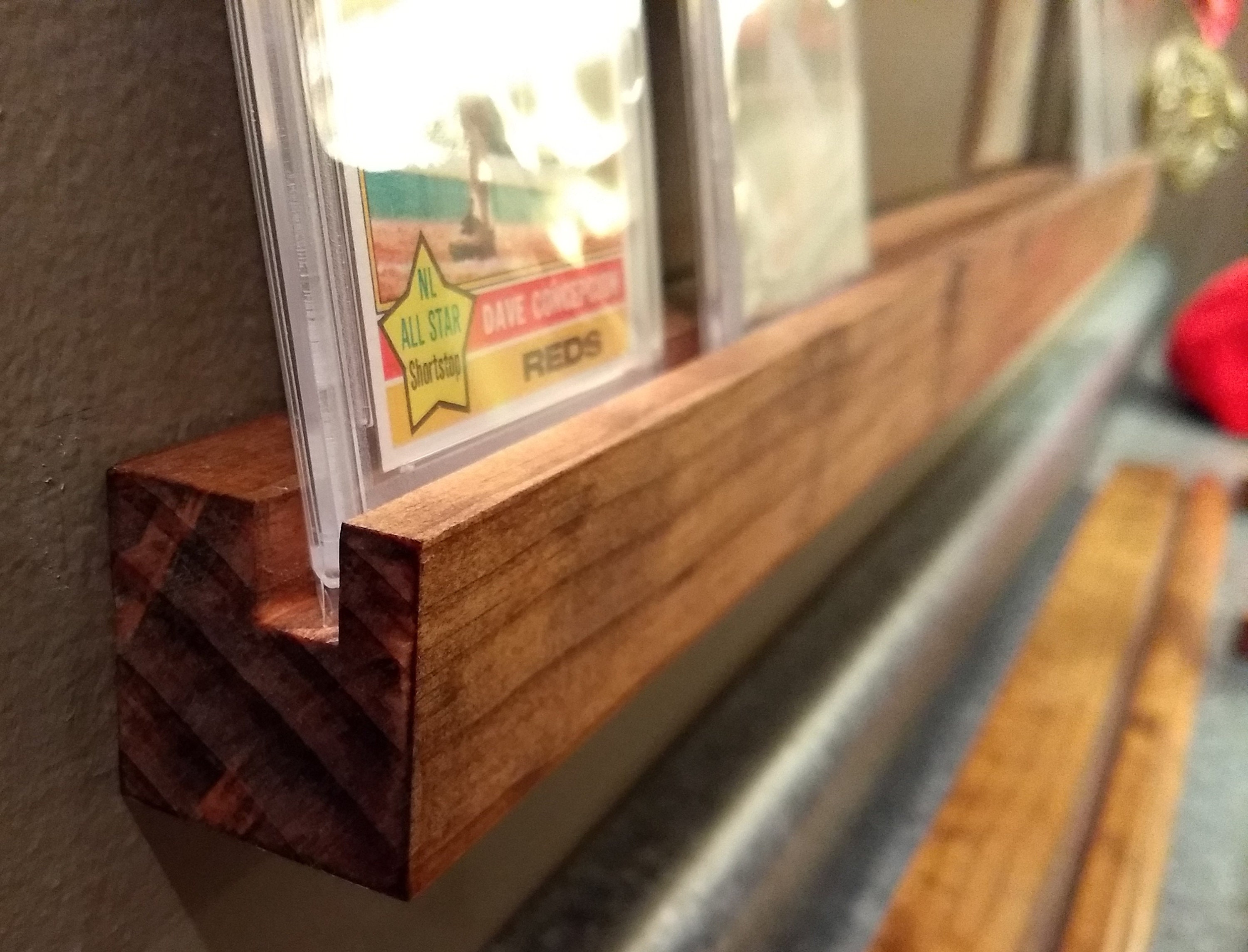 Floating Shelf for Displaying Trading Cards - Etsy