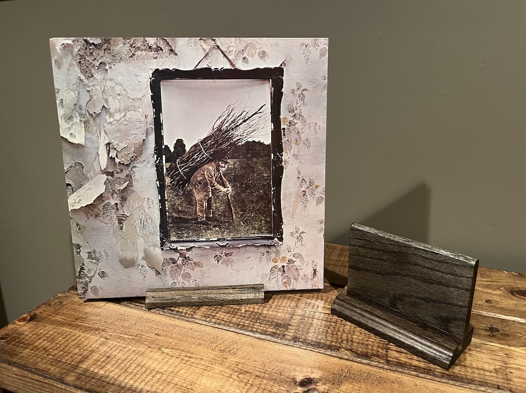 Handcrafted Oak Vinyl Record Display / Now Playing Album Stand - Etsy