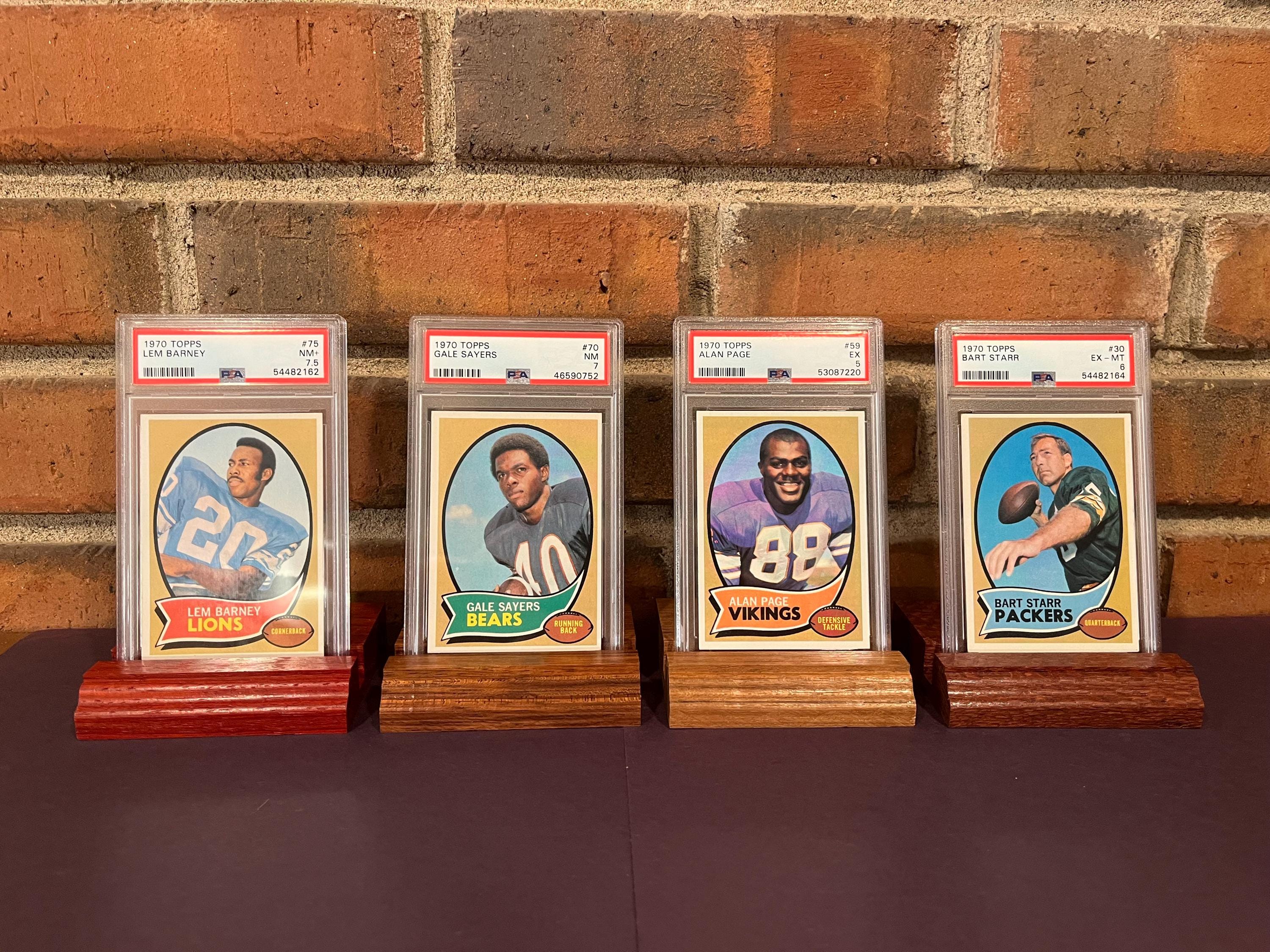 Exotic Wood Trading Card Display Stand - Etsy