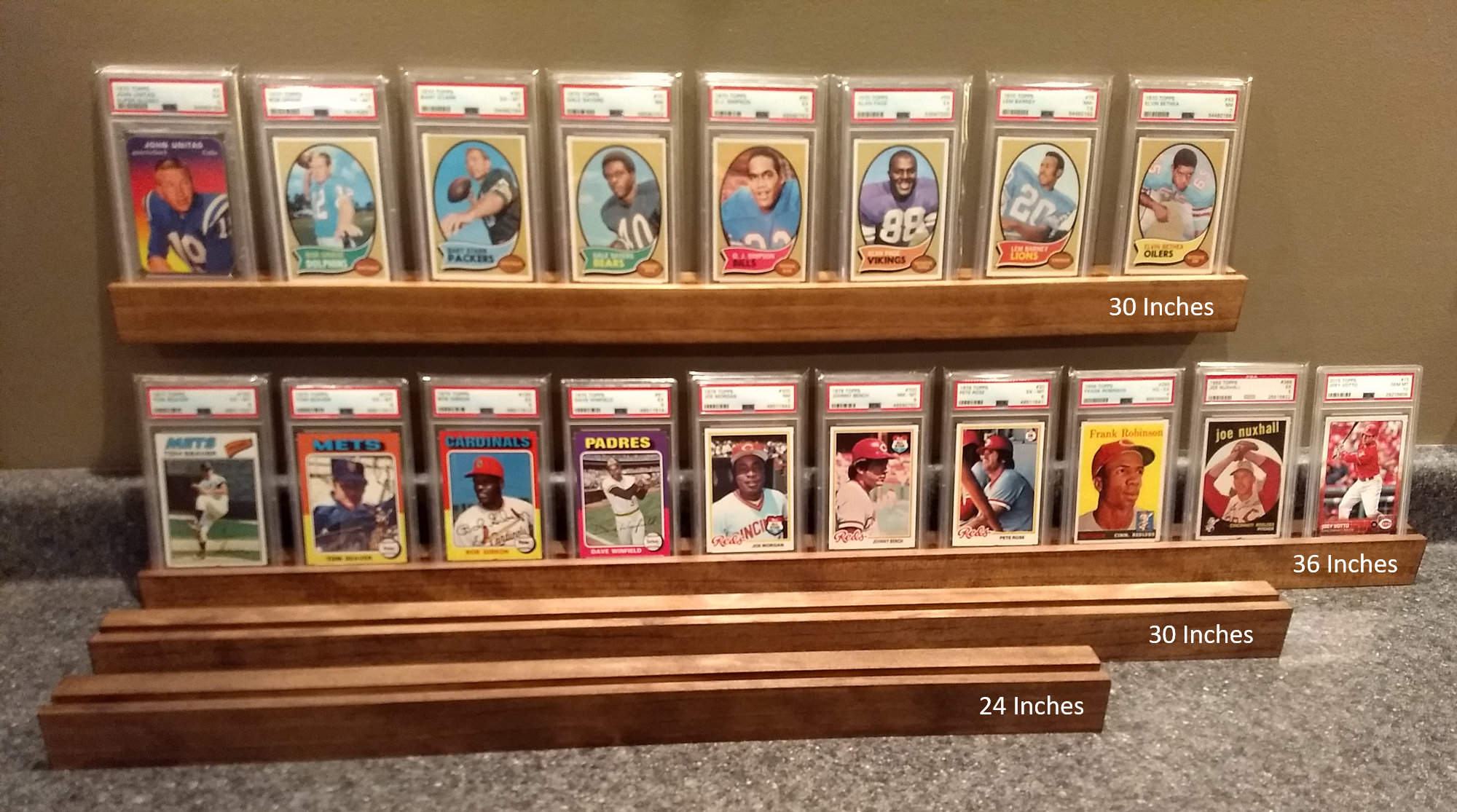 Floating Shelf for Displaying Trading Cards - Etsy