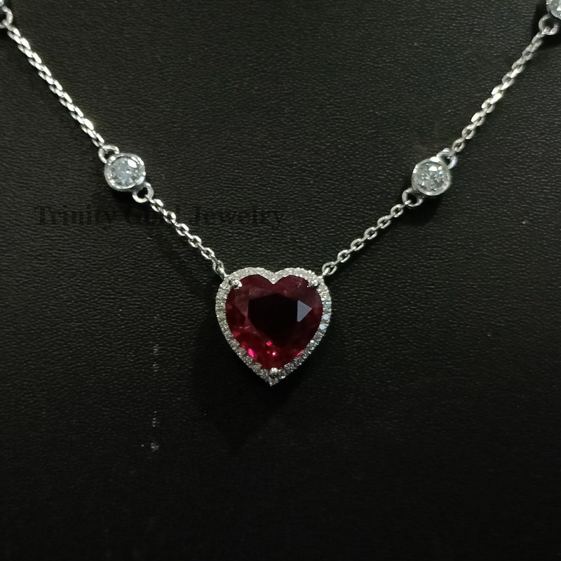 Heart Shape Necklace - Etsy