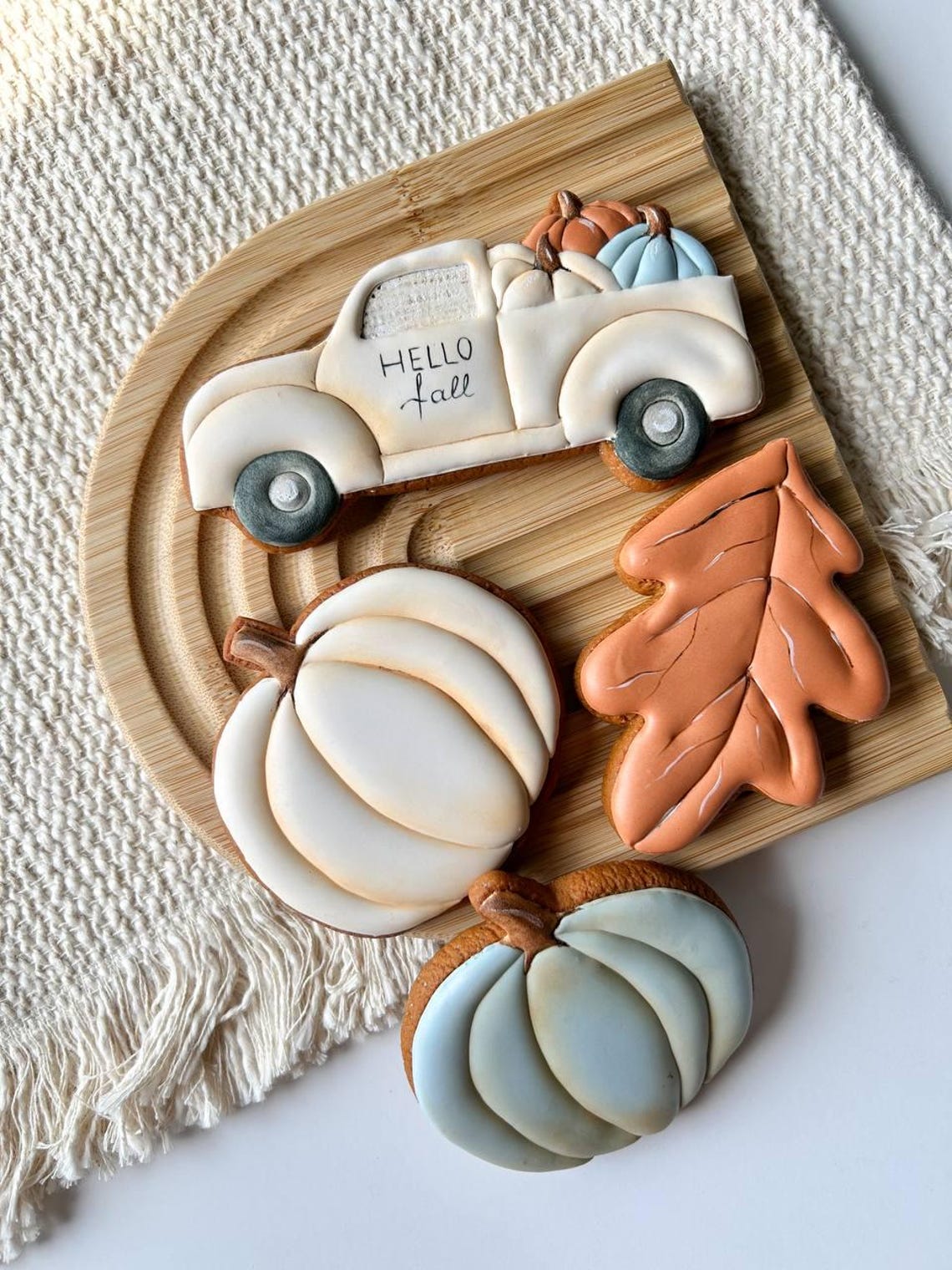 Fall Decorated Gingerbread Cookies Pumpkin, Thanksgiving - Etsy