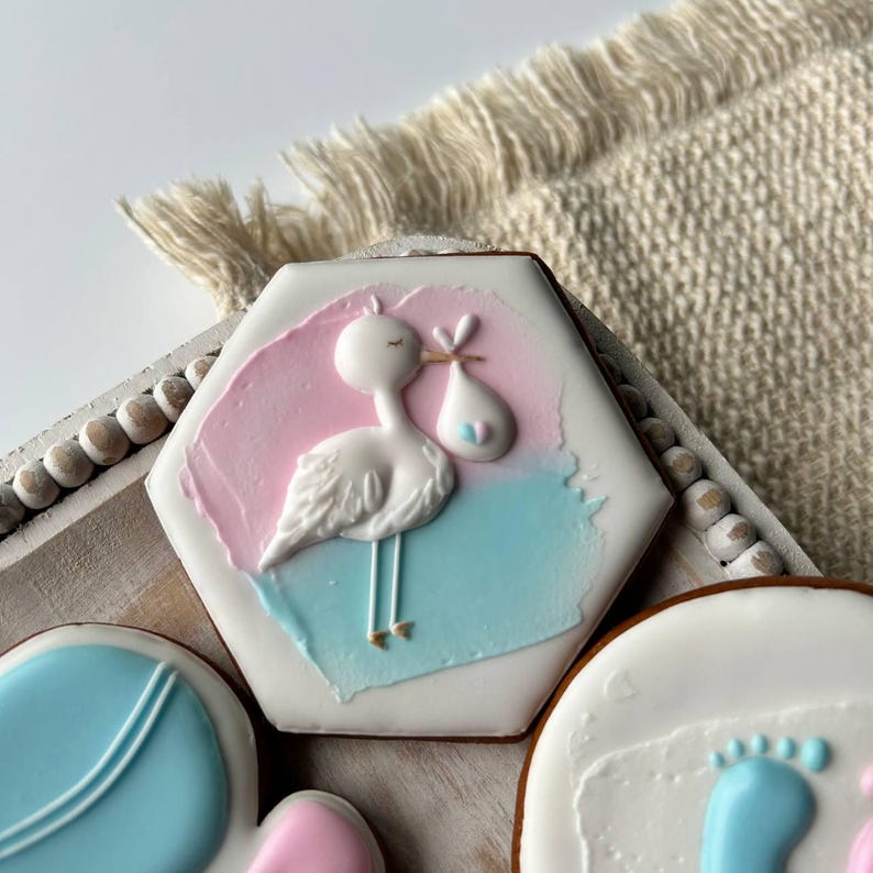 Personalized Baby Shower Cookies Custom Decorated Gift - Etsy