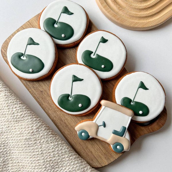 Golf Themed Cookies - Etsy