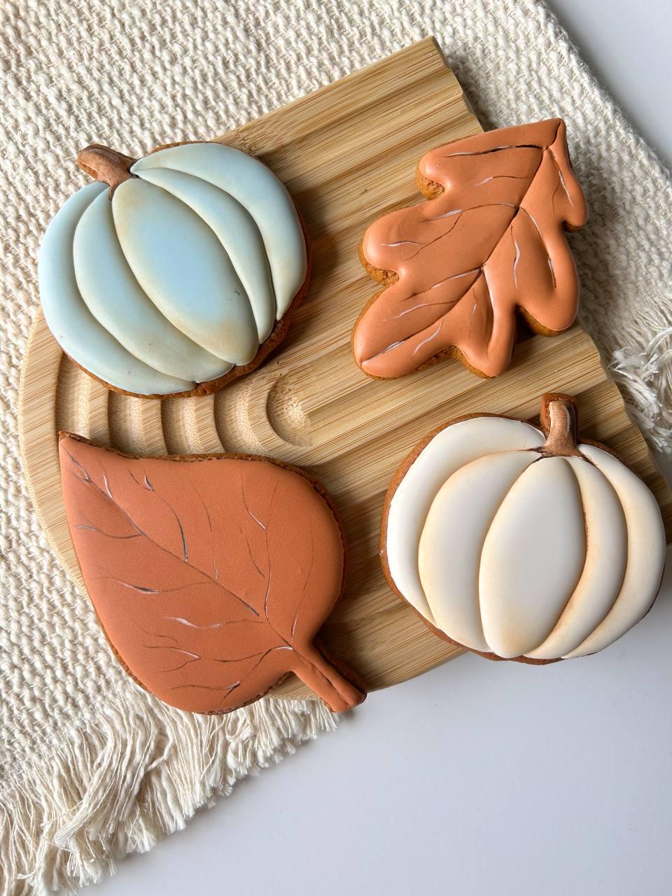 Fall Decorated Gingerbread Cookies Pumpkin, Thanksgiving - Etsy