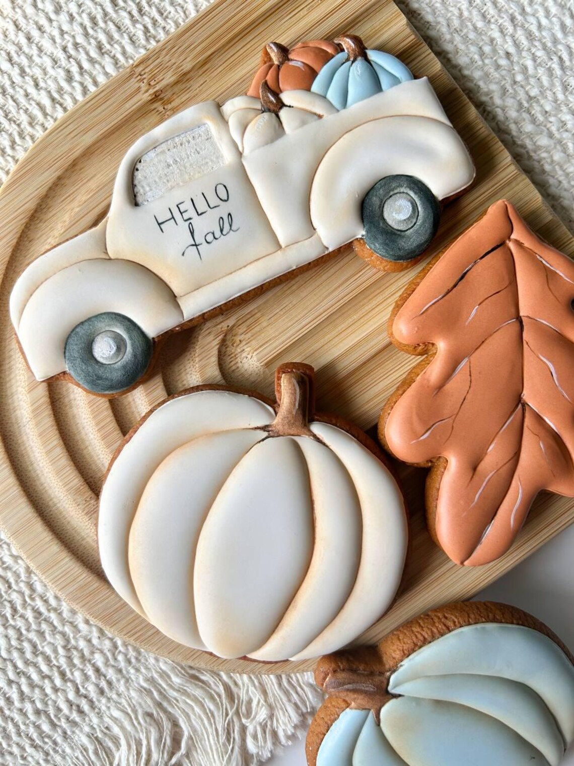 Fall Decorated Gingerbread Cookies Pumpkin, Thanksgiving - Etsy