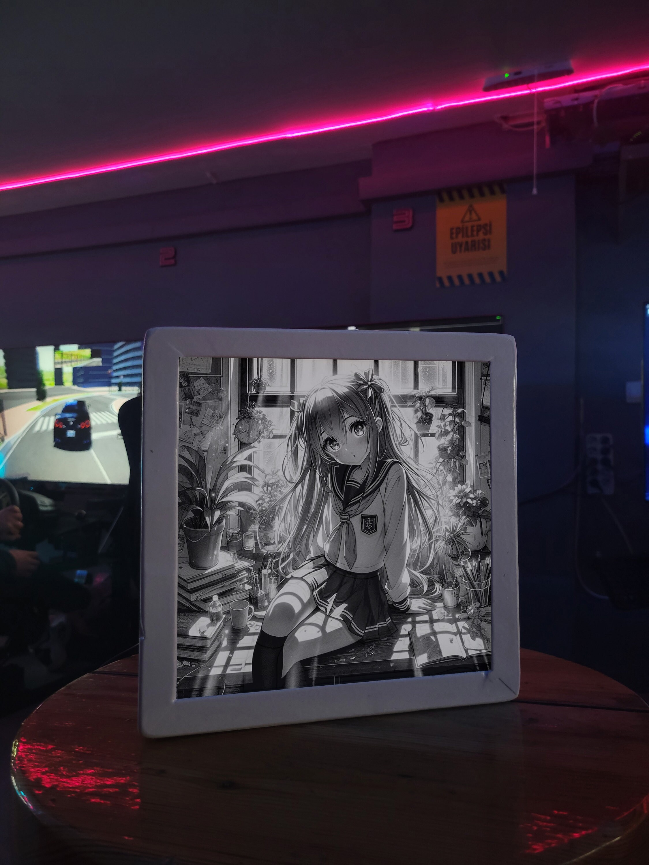 Anime Lightbox Anime Inspired Night Light Anime Inspired LED Light Box ...