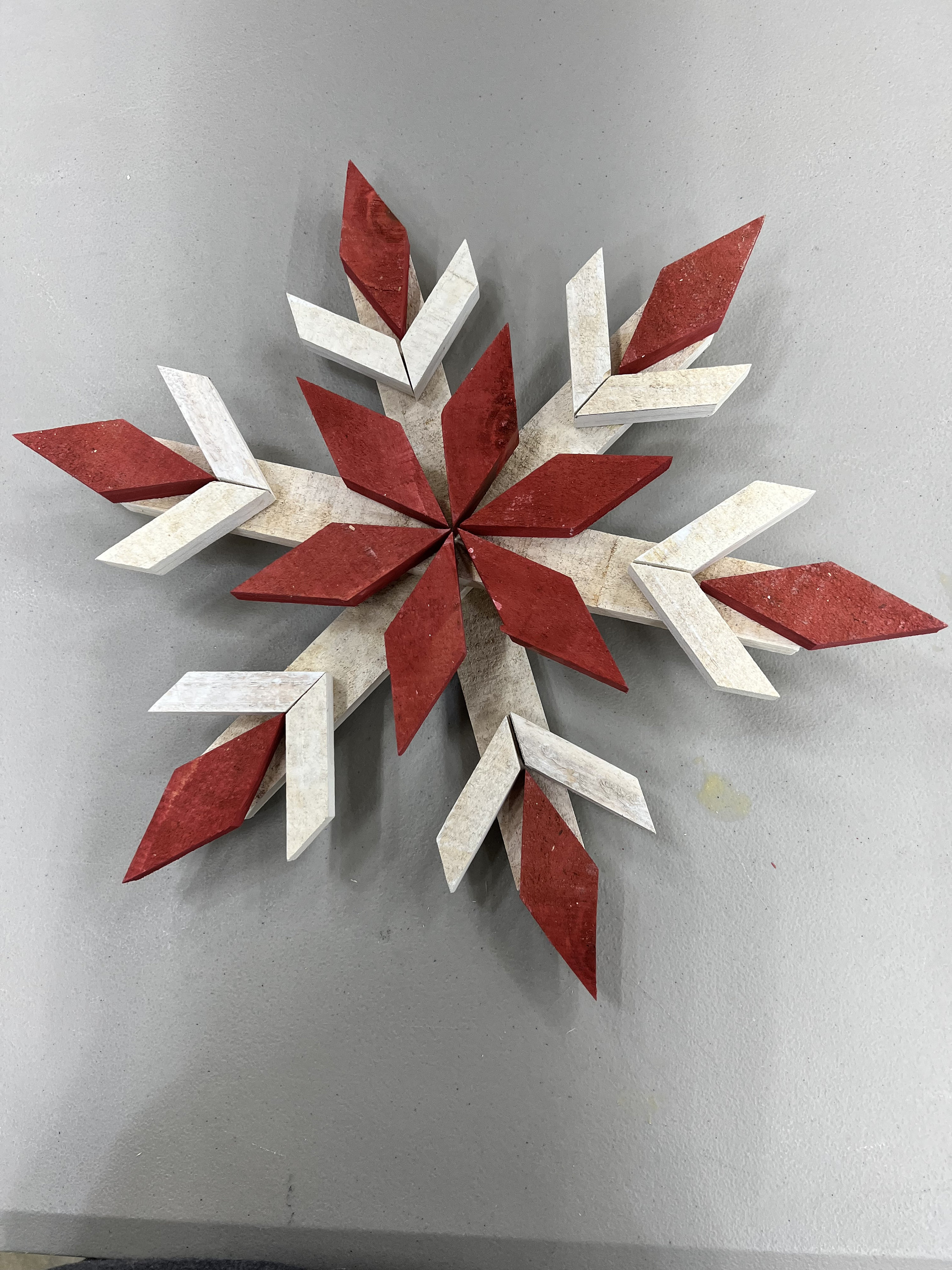 Wooden Snowflake - Etsy