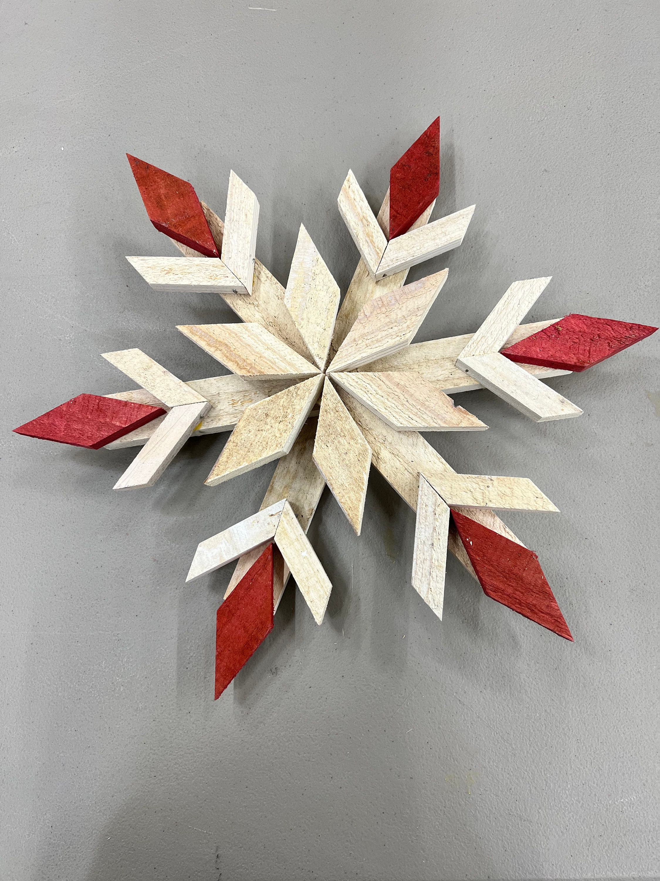 Wooden Snowflake - Etsy