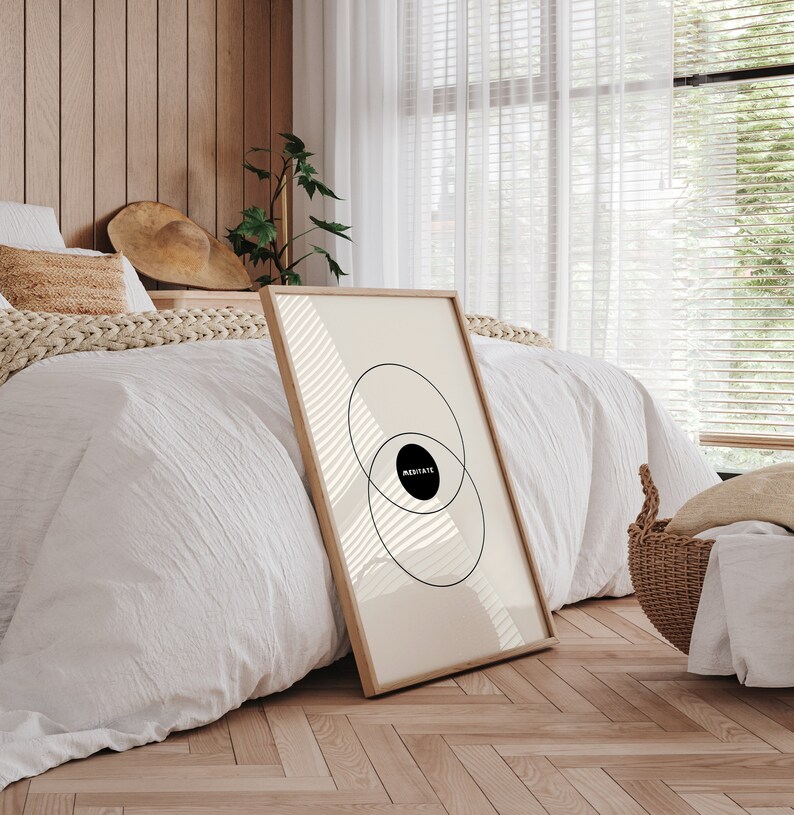 Spiritual Meditation Art Print, Meditation Poster, Spiritual Gift ...