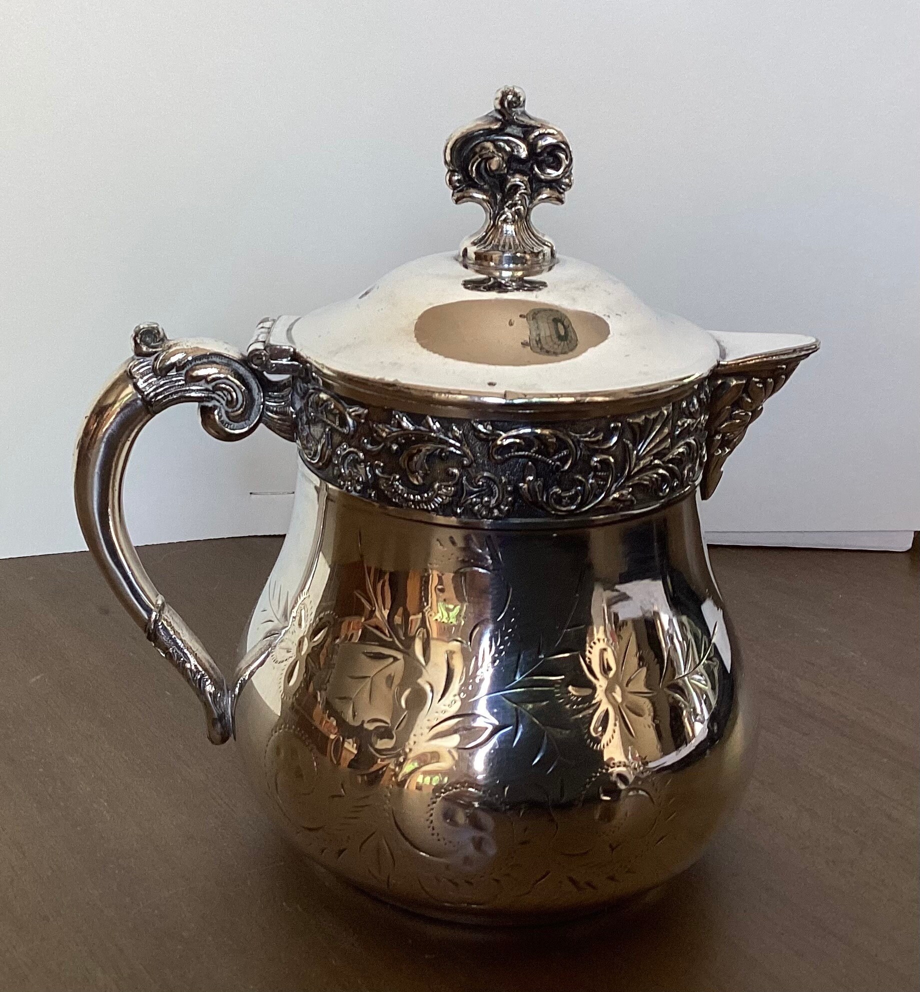 Antique St. Louis Silver Co. Creamer/pitcher Quadruple Silverplate Rare - Etsy