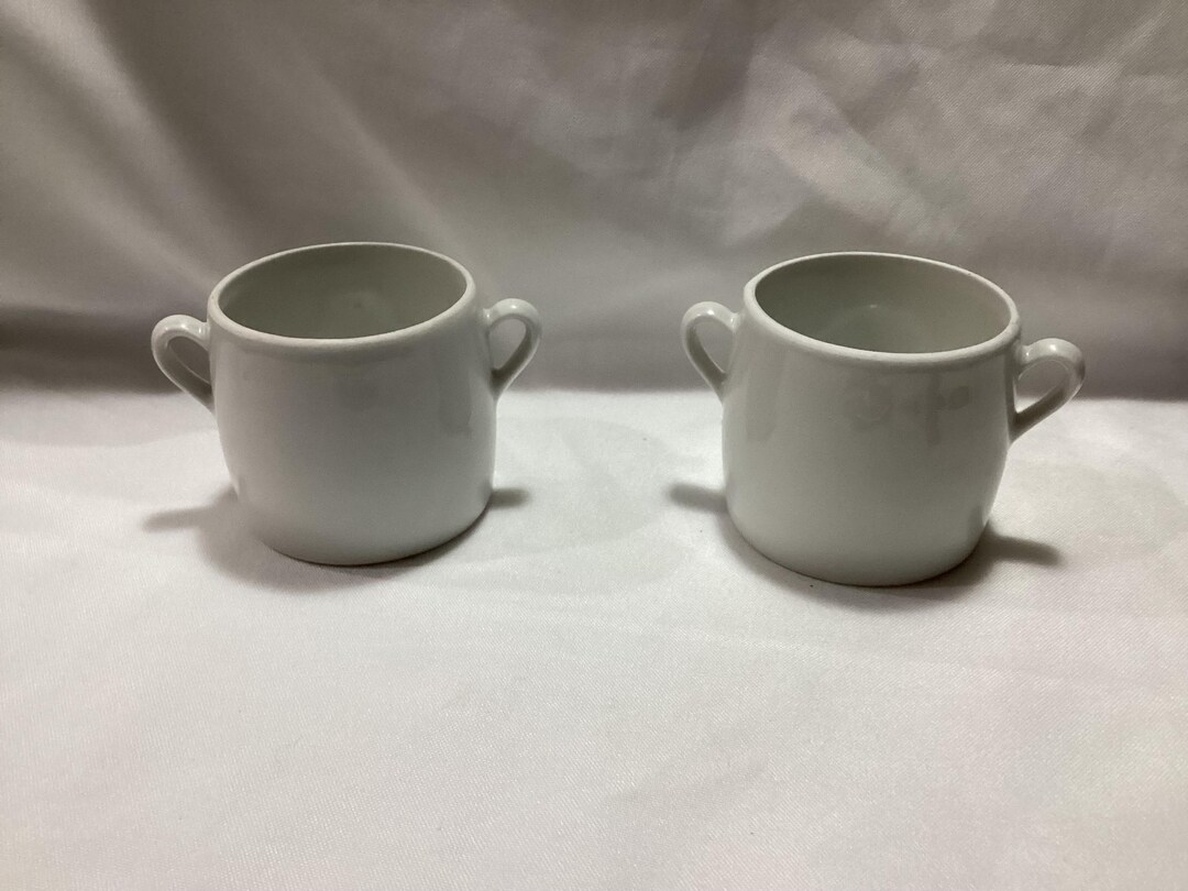 Vintage APILCO Porcelain Crème (dessert) Cups, Set of 2 - Etsy