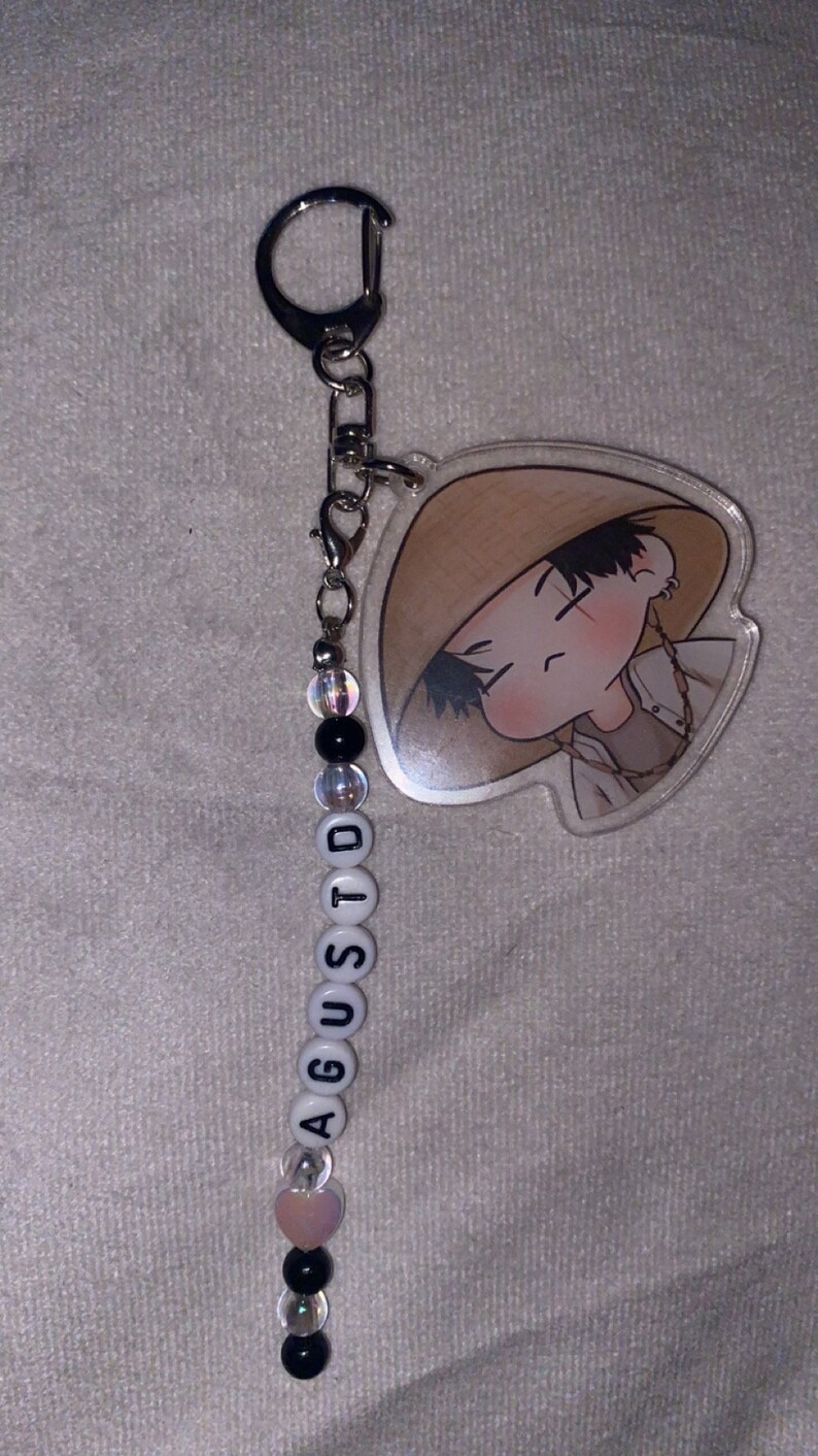 Bts V Taehyung Suga Agust D Jungkook Keychains - Etsy