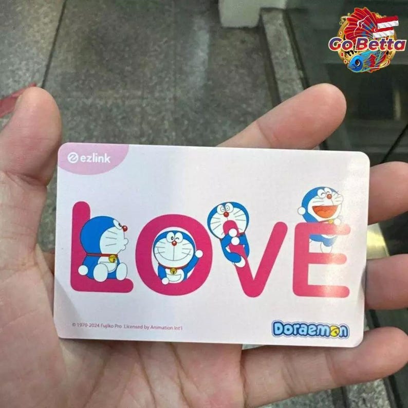Doraemon Simplygo Ez-link Card MRT Bus Ez Link Cards Doraemon Love ...
