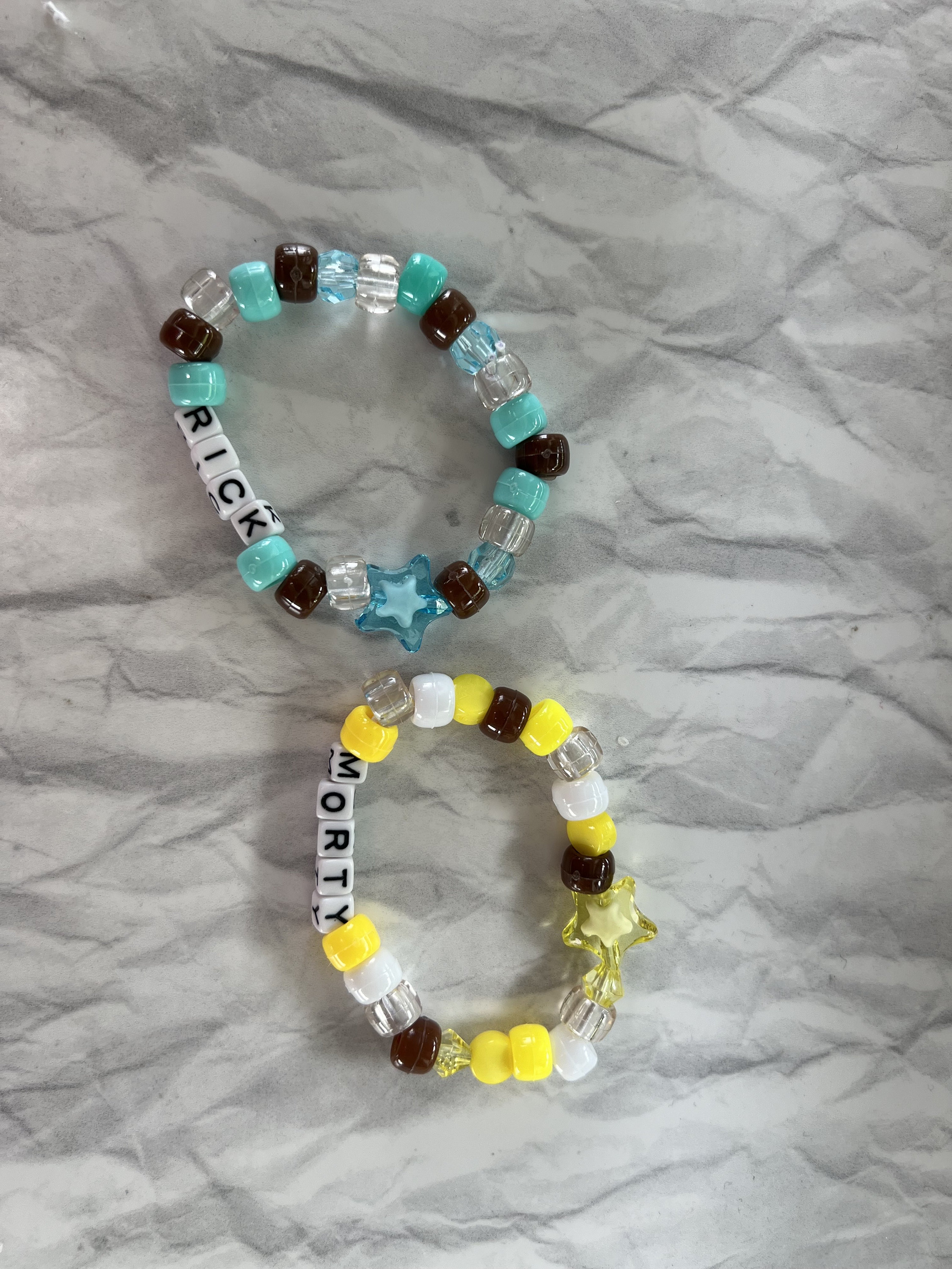 Rick and Morty Matching Kandi - Etsy