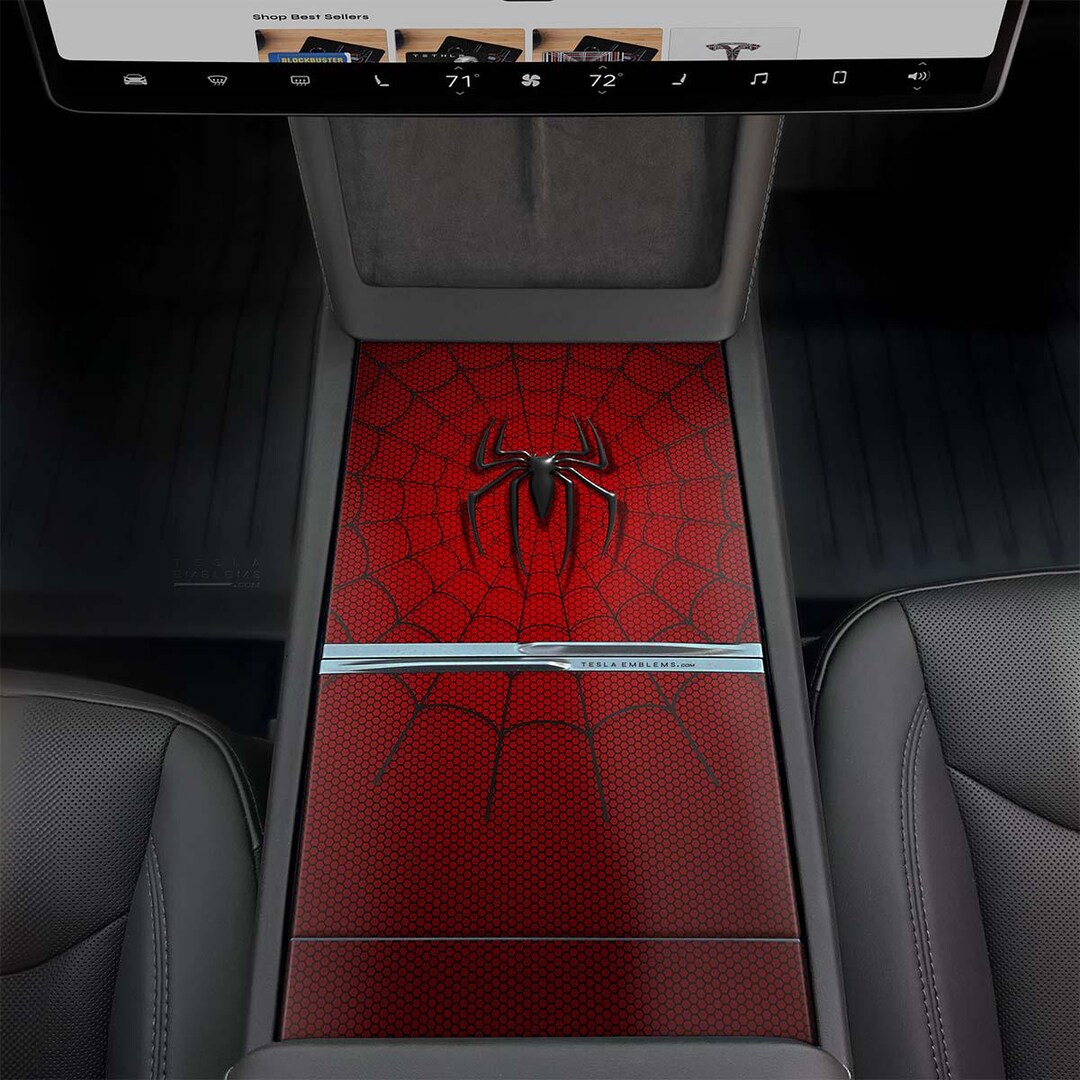 Spider-man Tesla Gen3 Center Console Wrap Kit 2024 Model 3 highland - Etsy