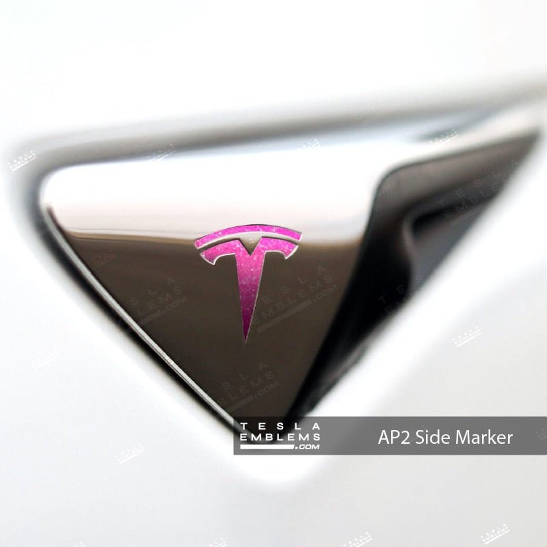 KPMF Momentum Pink Tesla Side Marker Decals (2pcs) - Etsy