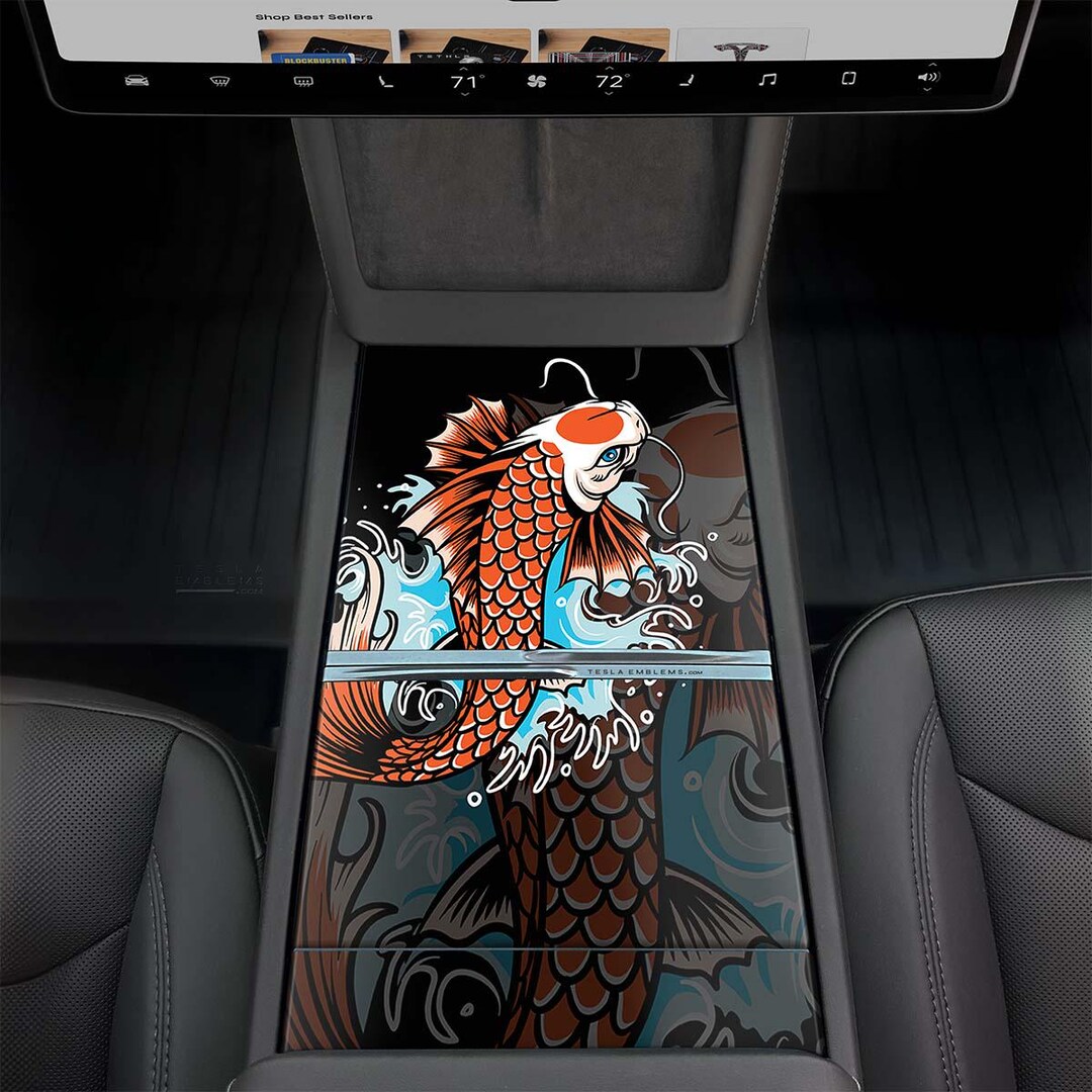 Koi Tattoo Art Gen3 Center Console Wrap Kit | M3 2024-’25 “highland ...