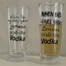 Funny Shot Glass Shot Glass Vinyl Decal Glass Vinyl Name Decal Shot ...