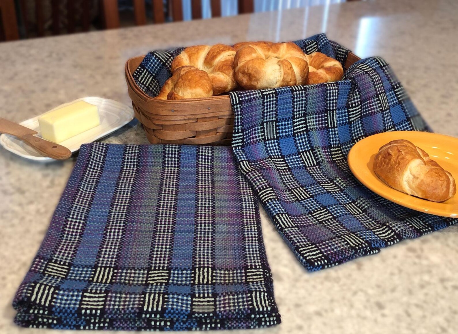 Paintbox Plaid Towels - A Rigid Heddle PDF Pattern Download - Etsy