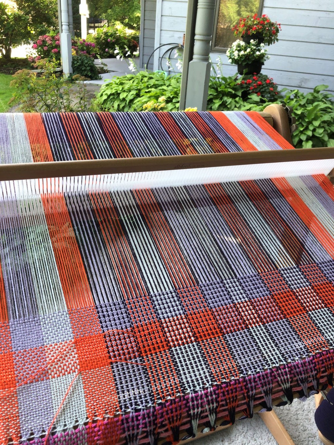 Autumn Log Cabin Towels - Rigid Heddle Weaving Pattern - PDF Download ...