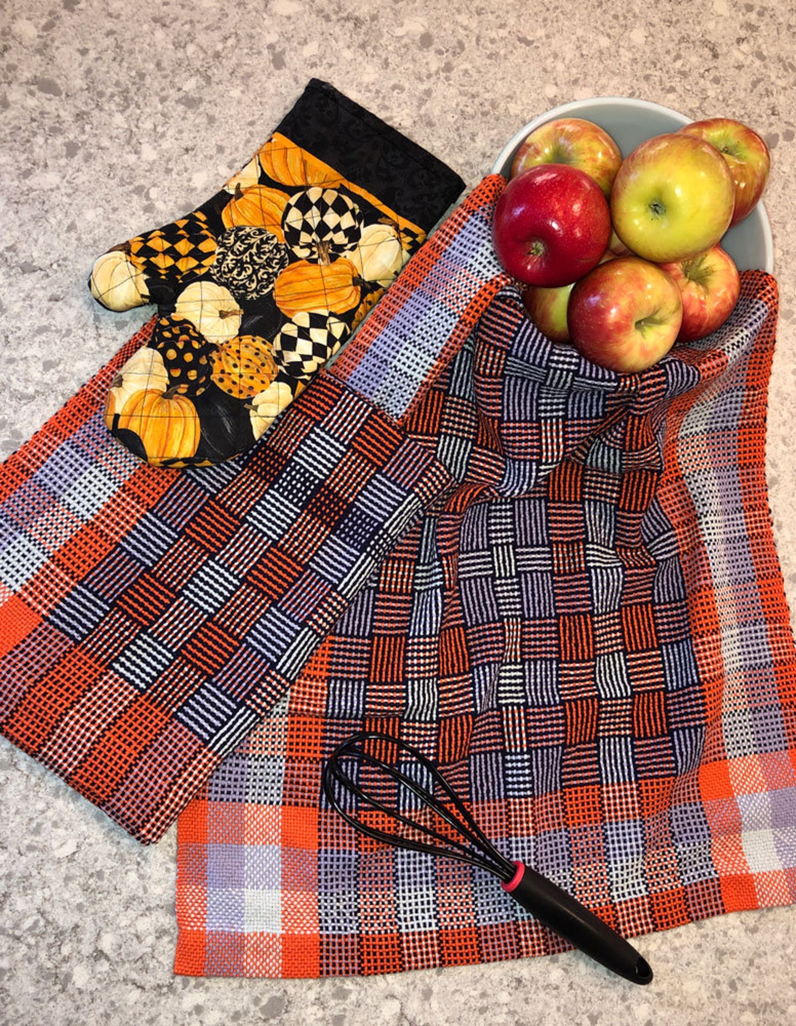 Autumn Log Cabin Towels - Rigid Heddle Weaving Pattern - PDF Download ...