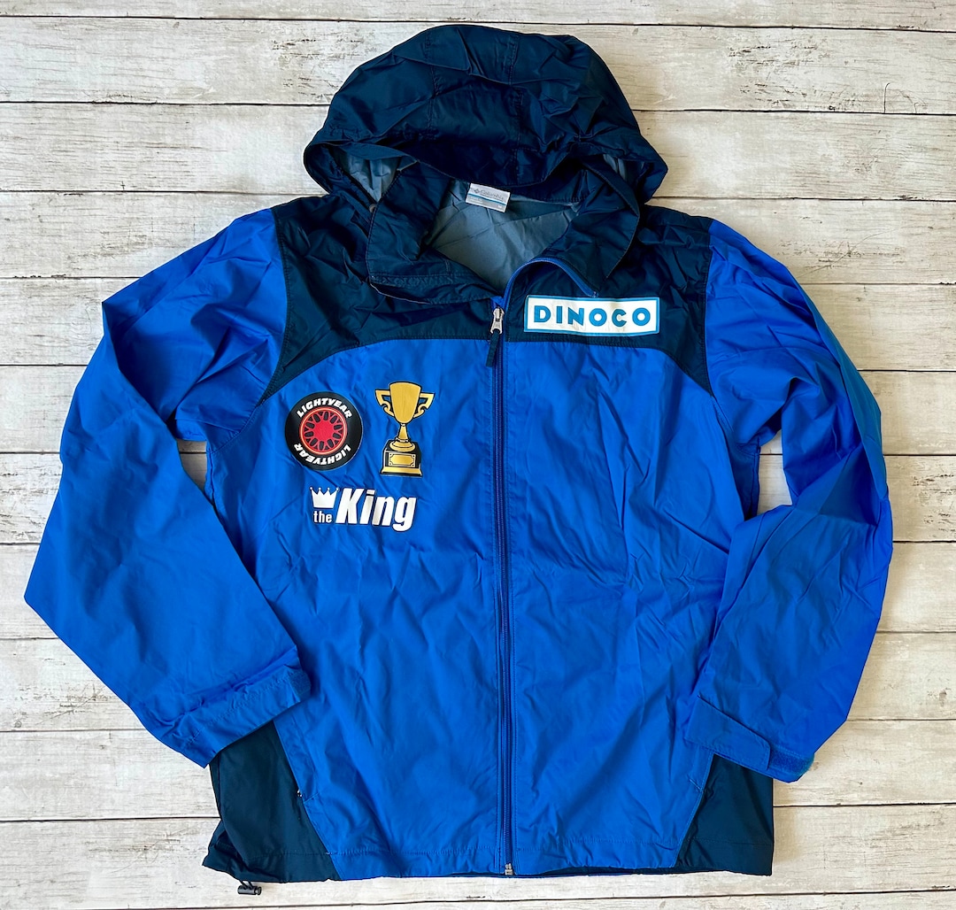 Disneys Cars Dinaco the King Pit Crew Inspired Rain Jacket - Etsy
