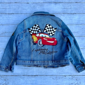 Boys Disney Pixar Cars Lightning Mcqueen Jacket - Etsy