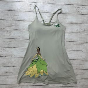 Tiana Inspired Active Dress With Built in Bra and Shorts - Etsy