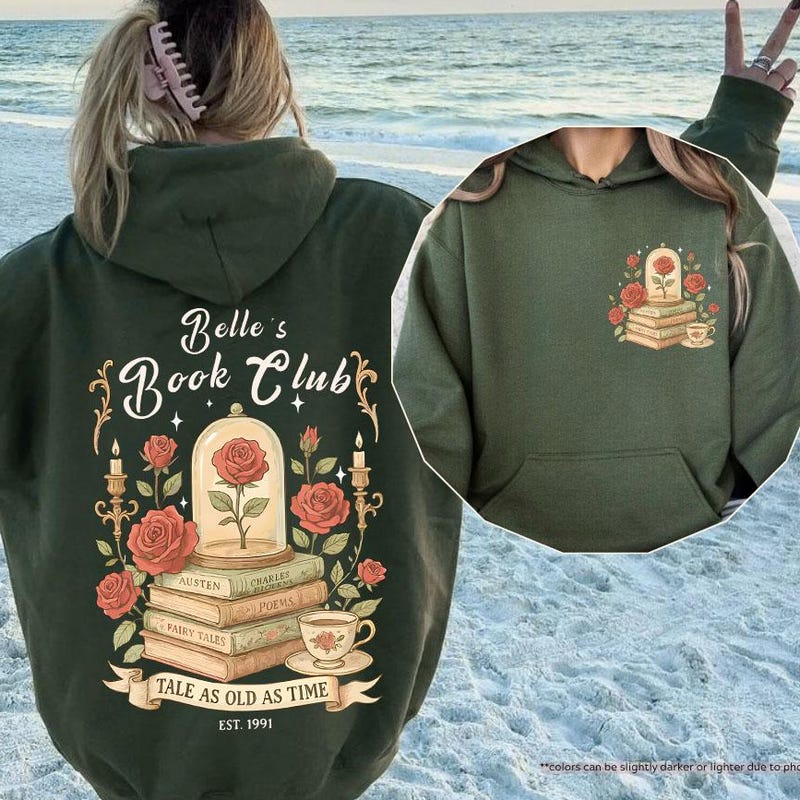 Princess Book Sweatshirt - Etsy