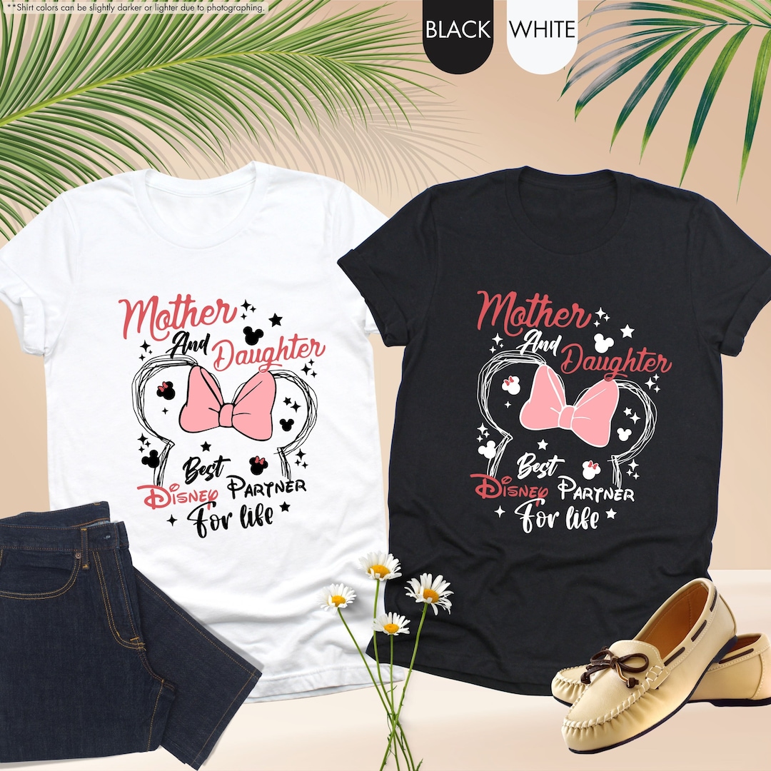 Disney Mother Daughter Matching Shirt, Mother and Daughter Disney Best ...