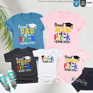 Custom Pre-k Graduation Shirt,pre-k Graduate Family Shirts,pre-k ...