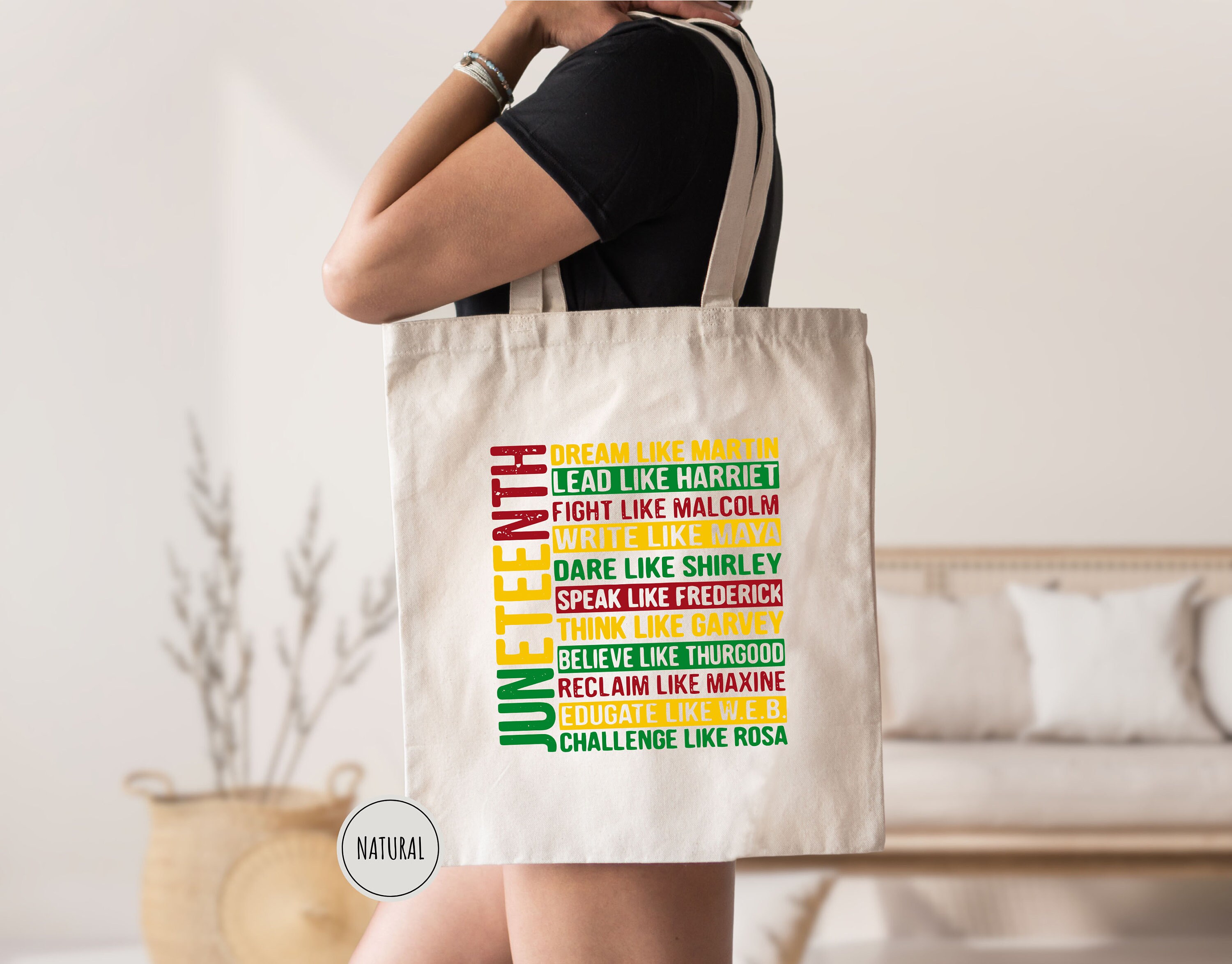 Juneteenth Dream Like Tote Bag, Juneteenth Tote Bag, Celebrate 1865 ...