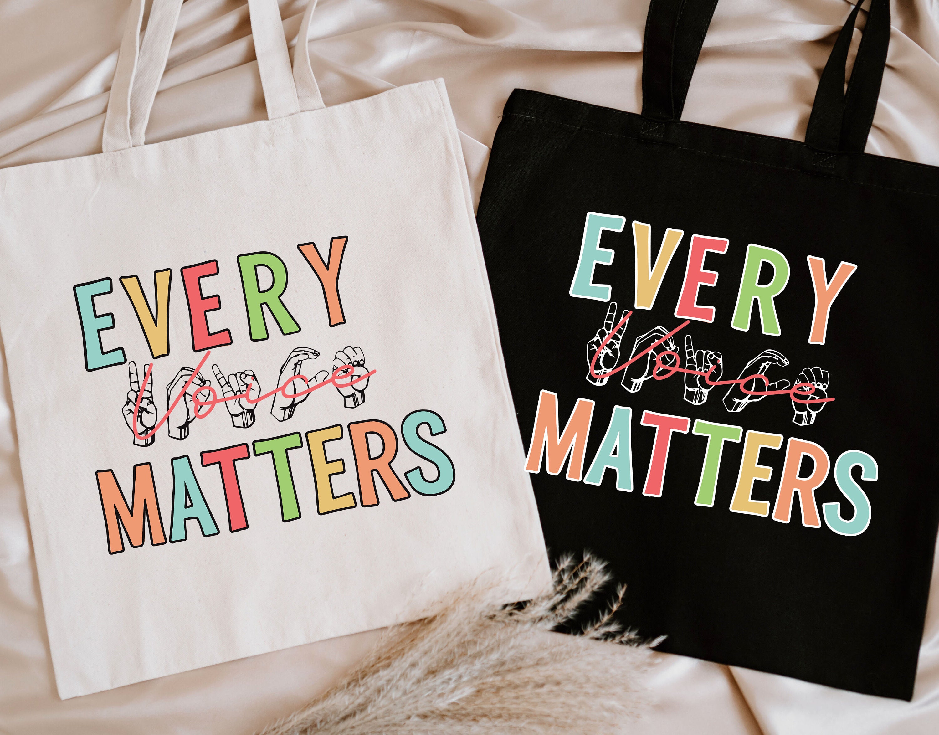 Every Voice Matters Tote Bag, Speech Language Pathologist Tote, SLP ...