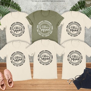 Office Squad Shirts, Office Shirts, Office Squad Gifts, Office Staff ...