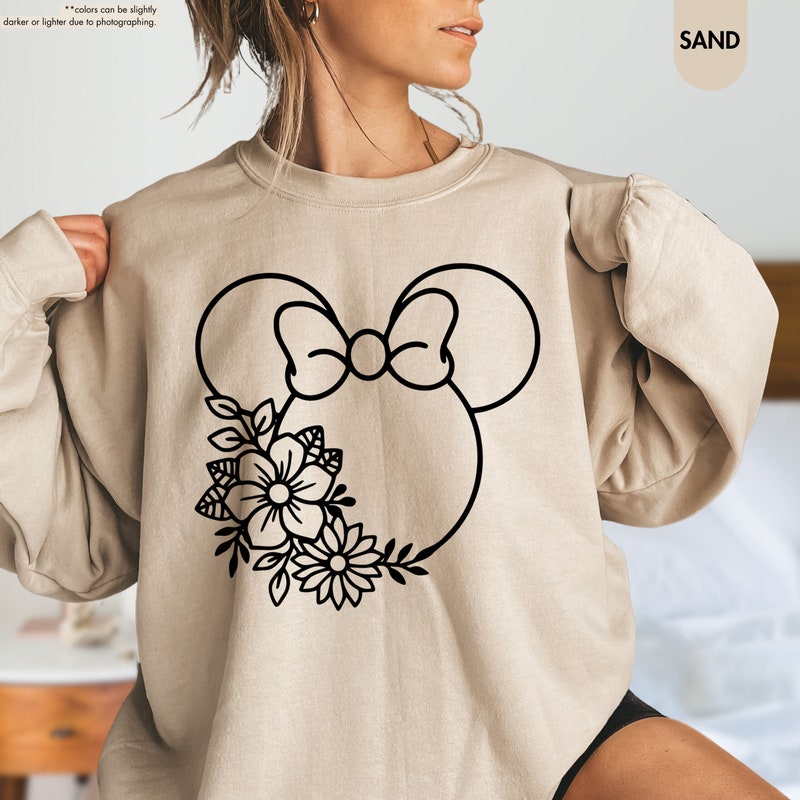 Minnie Flower Svg - Etsy