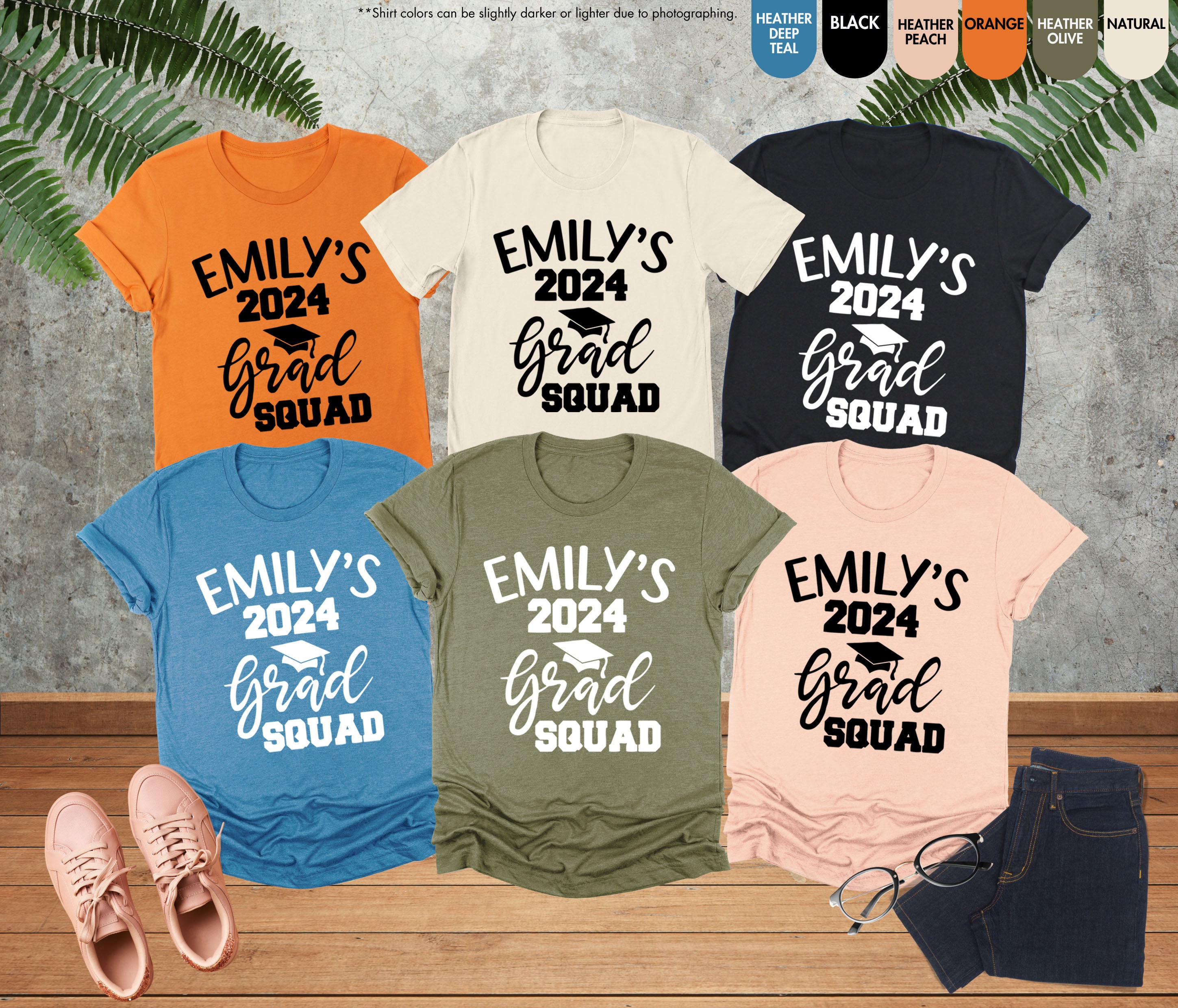 Custom Grad Squad Shirt, Custom Graduation Shirt,family Graduation ...