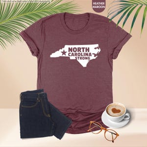 North Carolina Strong Shirt, Helping Out Western NC Families, Hurricane ...