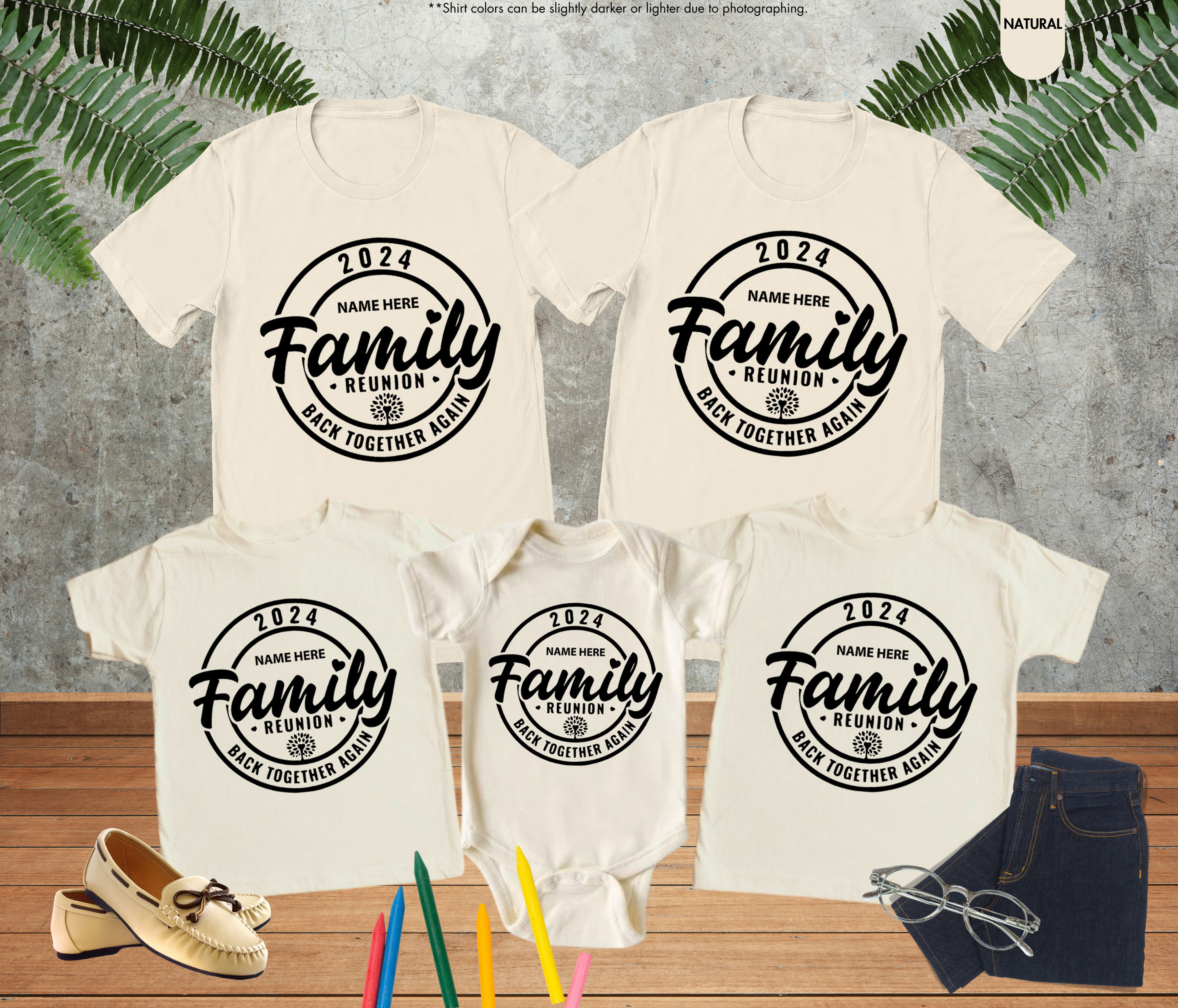 Custom Family Reunion Shirts, Personalized Family Name, Family Reunion ...
