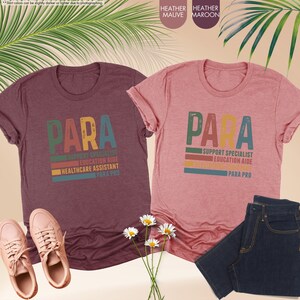 Para Sweatshirt, Paraprofessional Shirt, Teacher Aide Shirt, Para ...