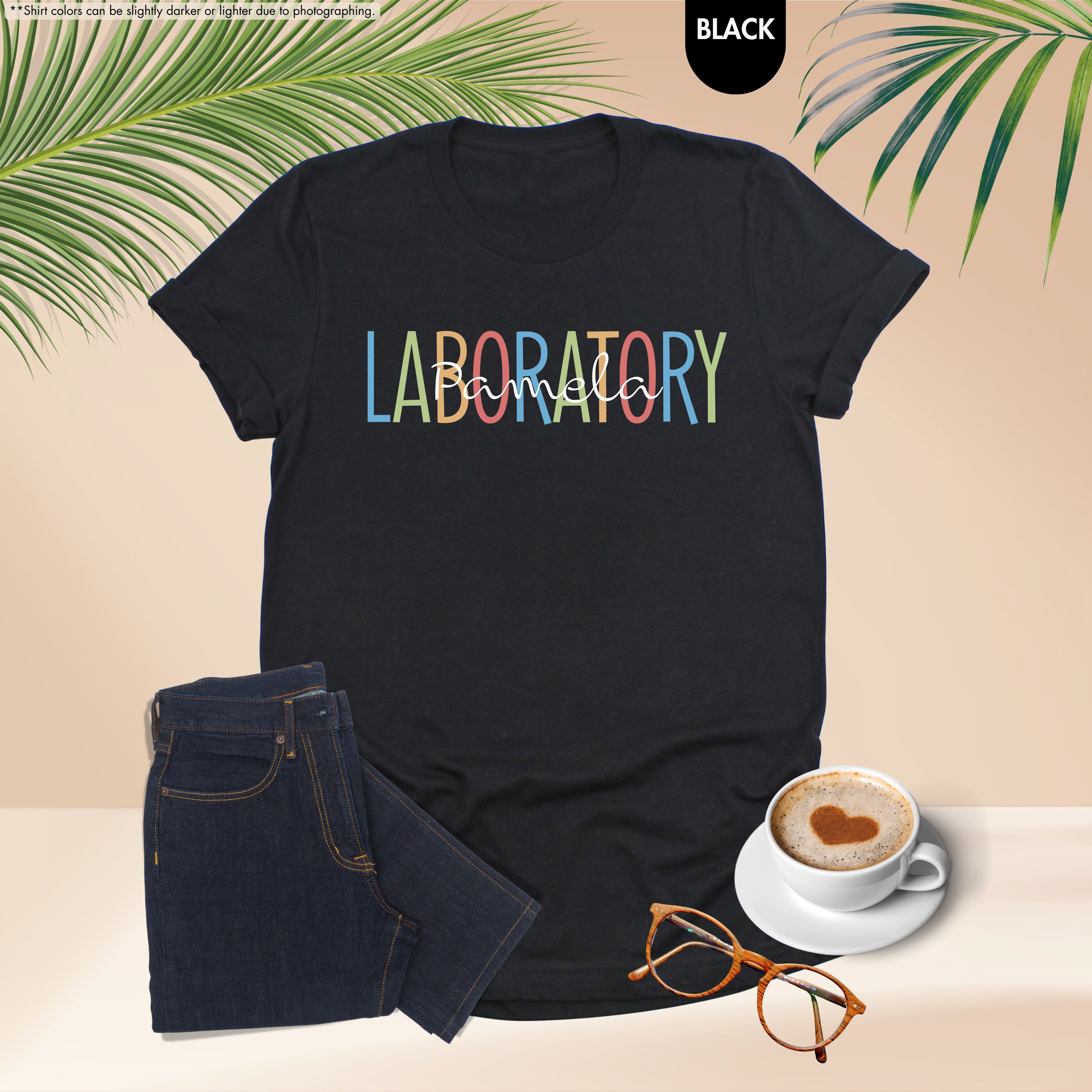 Custom Laboratory Sweatshirt, Personalized Lab Tech Shirt, Laboratory ...