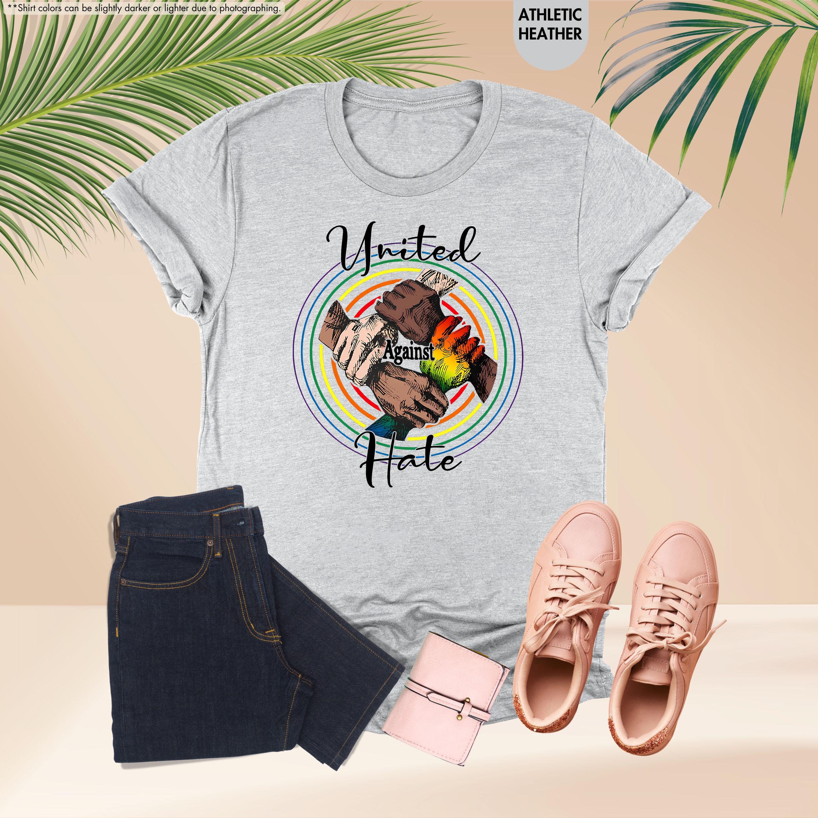 United Against Hate Shirt, Anti-hate Shirt, Equality T-shirt, Peaceful ...