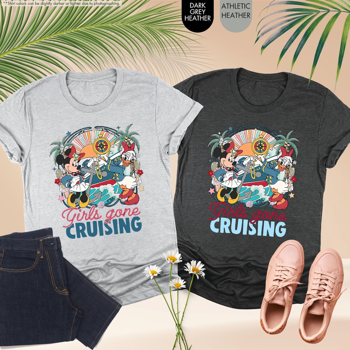 Disney Girls Gone Cruising Shirt, Minnie Daisy Girly Aesthetics Cruise ...