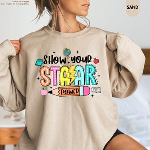 Show Your Staar Power Shirt, Test Day Shirt, State Testing Shirt ...