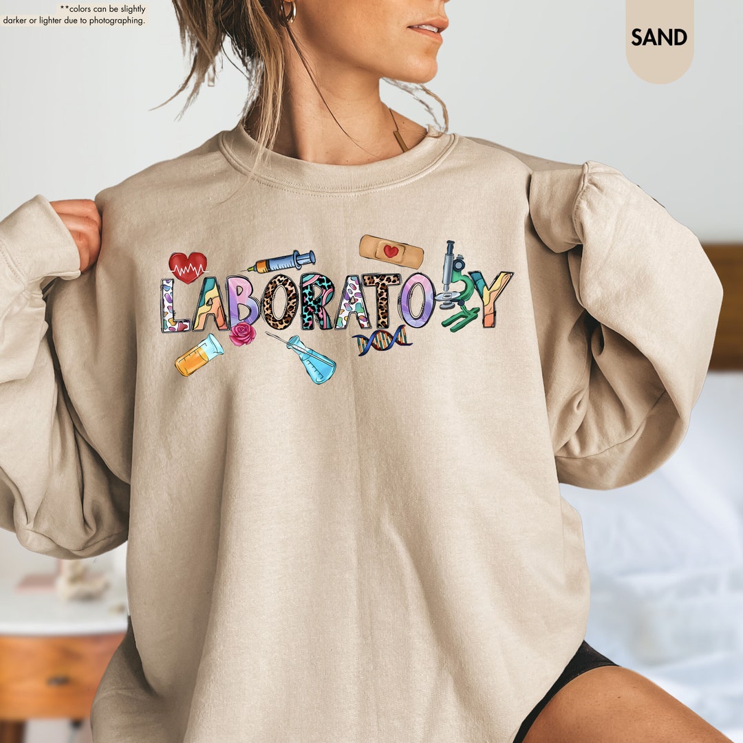 Laboratory Sweatshirt, Lab Tech Shirt, Laboratory Scientist Shirt, Lab ...