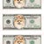 Corgi Dog Prop Money, Place Holder Cash, Three 100 Dollar Bill ...